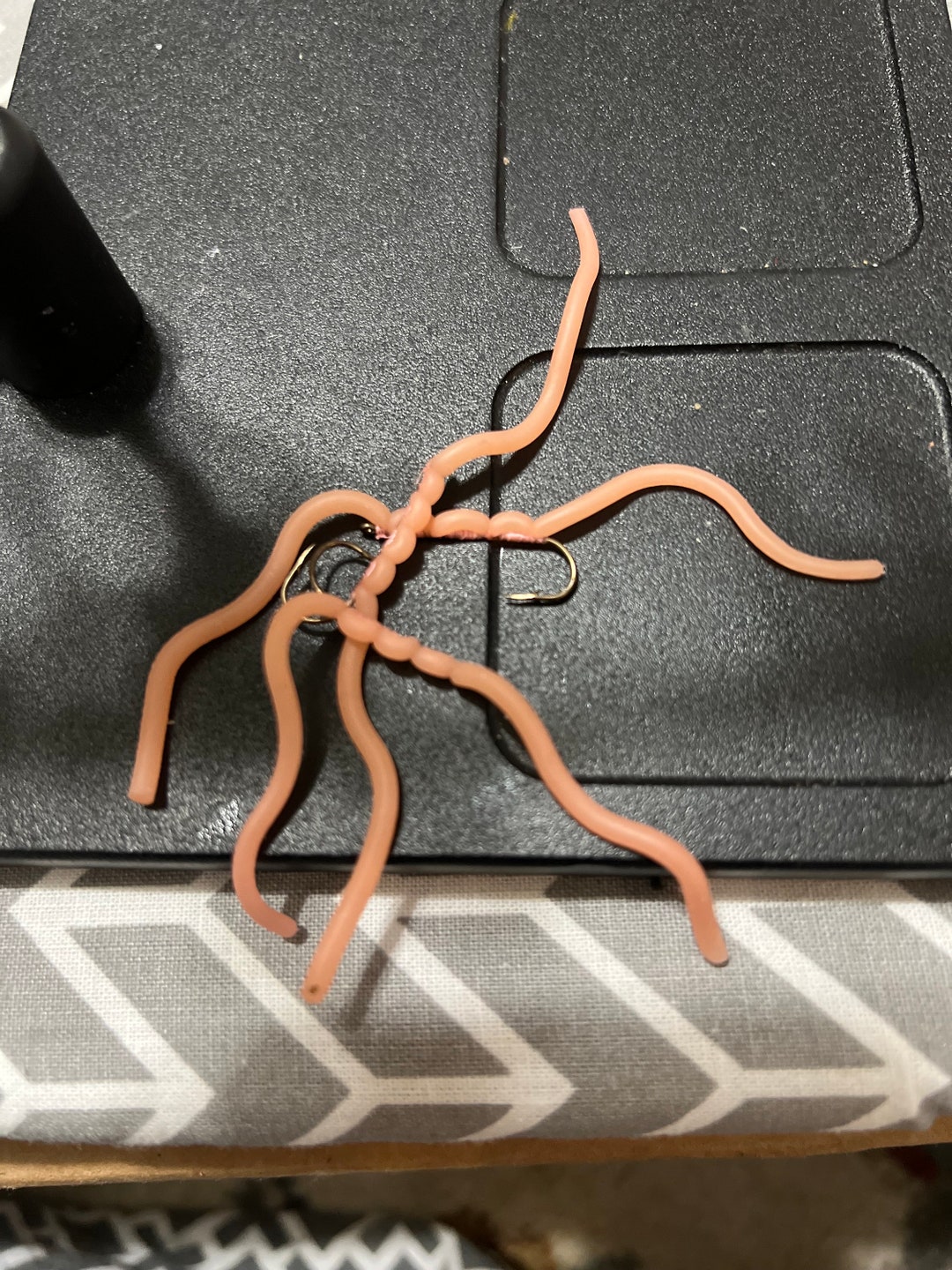 Squirmy Worms light Peach Color - Etsy