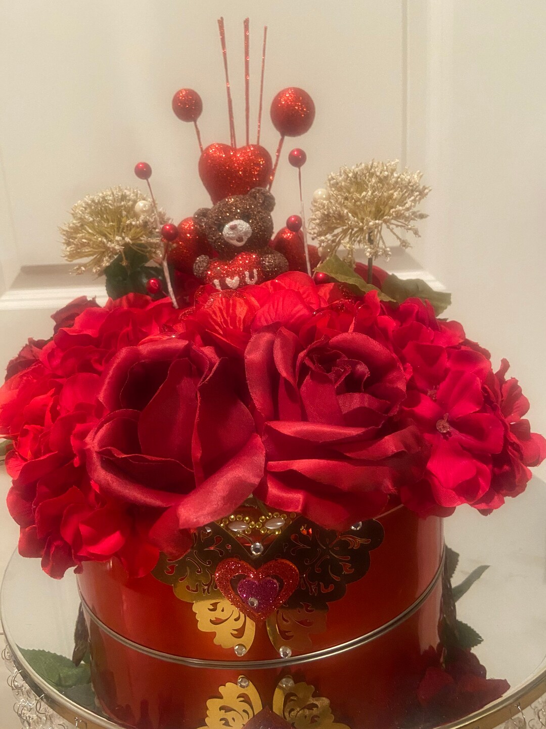Teddy Bear Flower Pot - Etsy