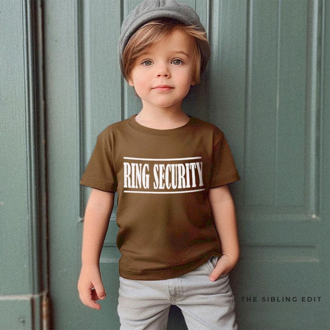 Official Ring Security T-shirt | Kids Ring Crew Shirts - Etsy