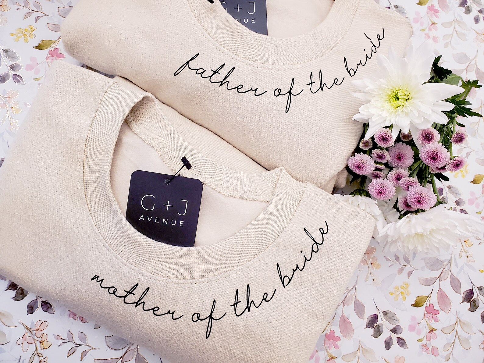 Minimalist Mother of the Bride Sweatshirt - Wedding Day Sweatshirt ...