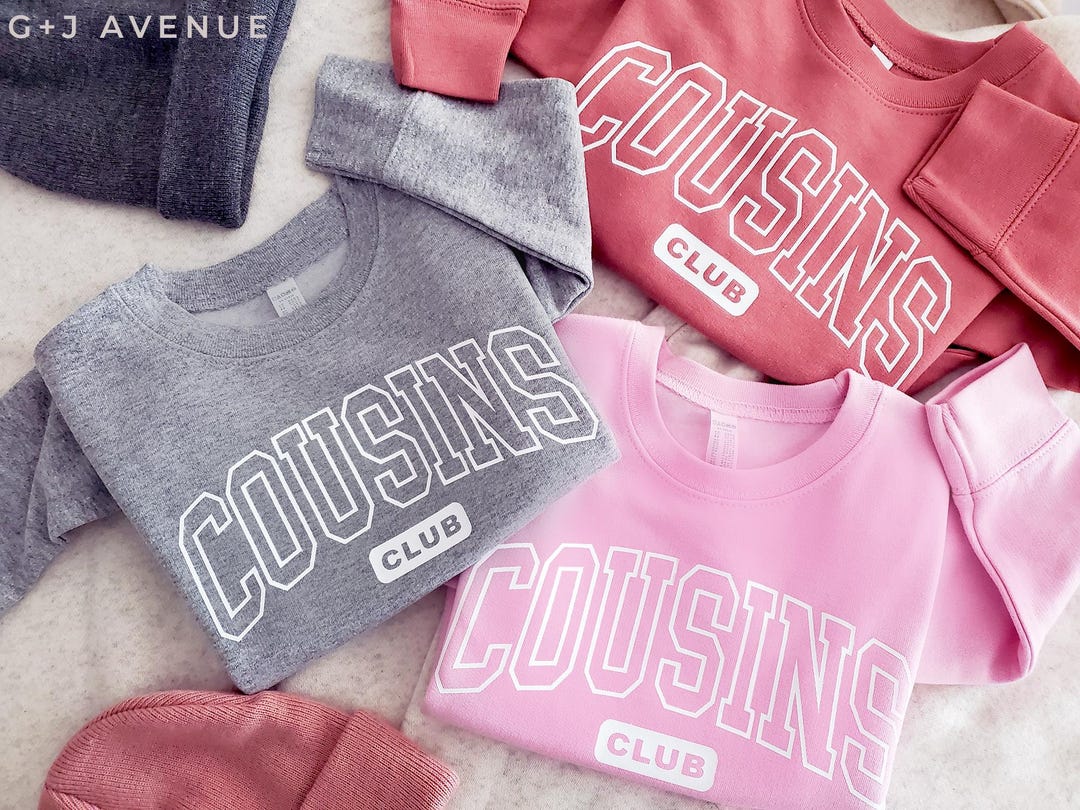 Cousins Club Sweatshirt or Bodysuit New Cousin Crew Member Bodysuit or ...
