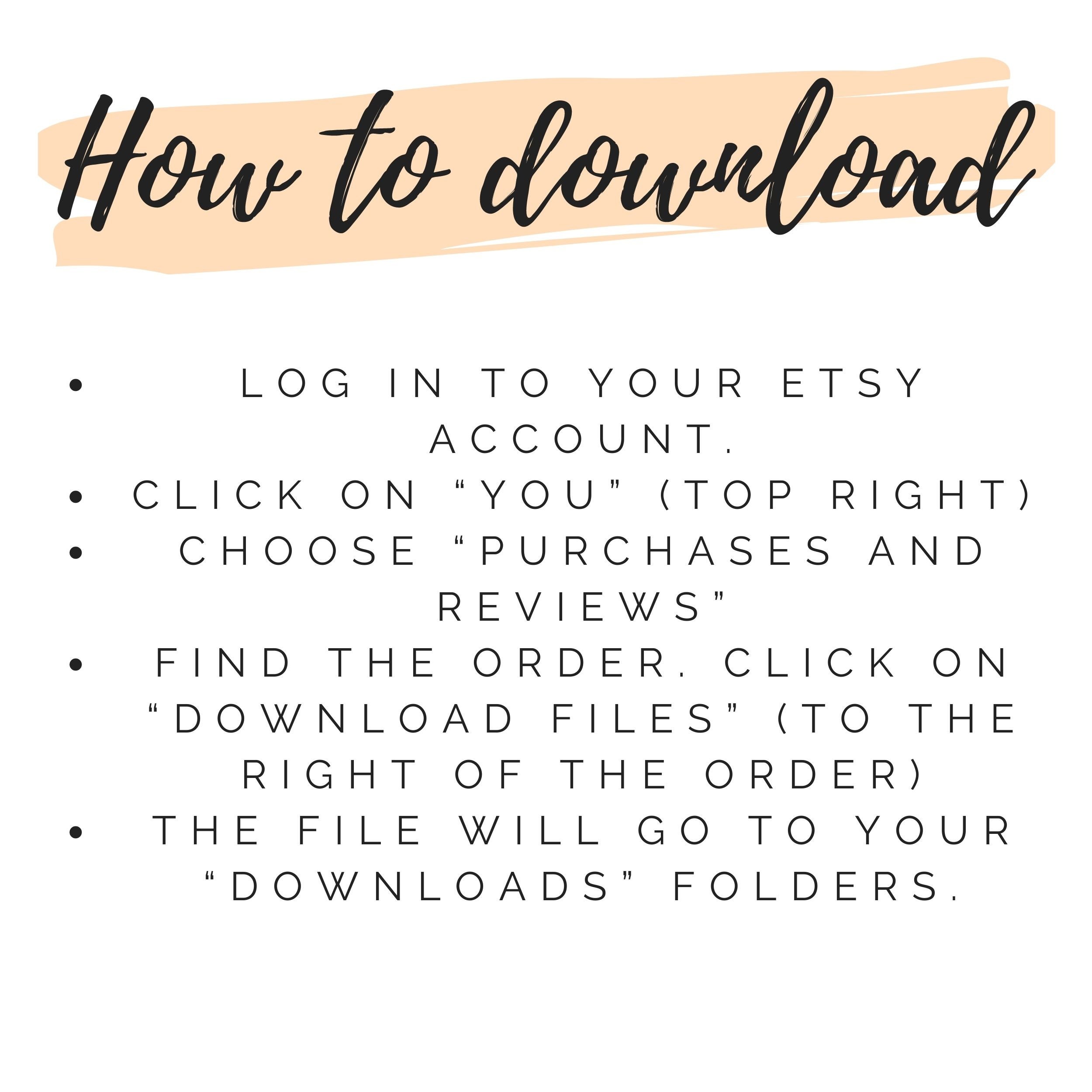 Printable to Do List Daily, Weekly To-do Pdf Planner Checklist 8.5x11 ...