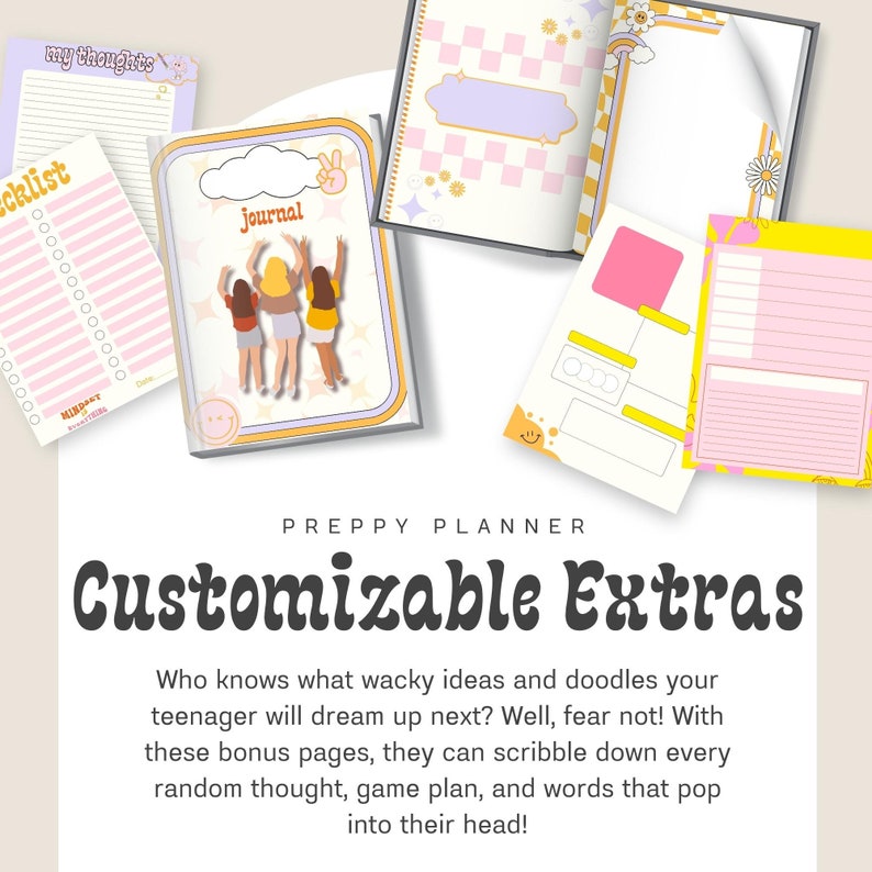 Preppy Planner | A Journal/planner for Teen Girls - Etsy