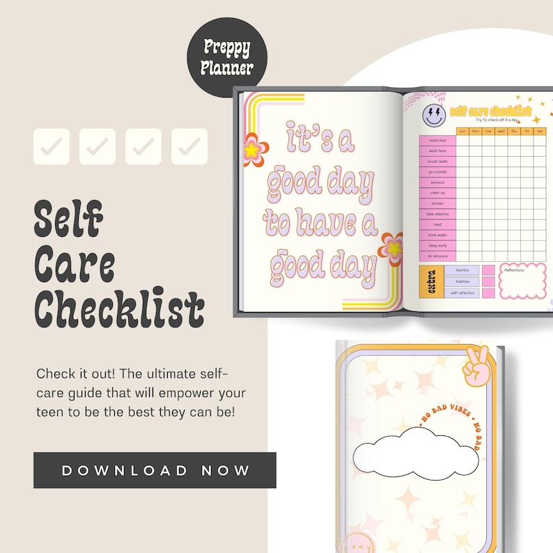 Preppy Planner | A Journal/planner for Teen Girls - Etsy