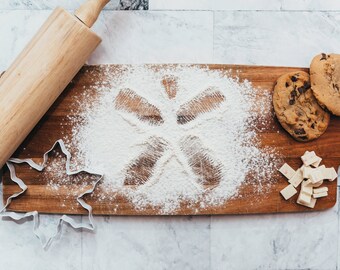 Flour Angel Digital Backdrop - Etsy