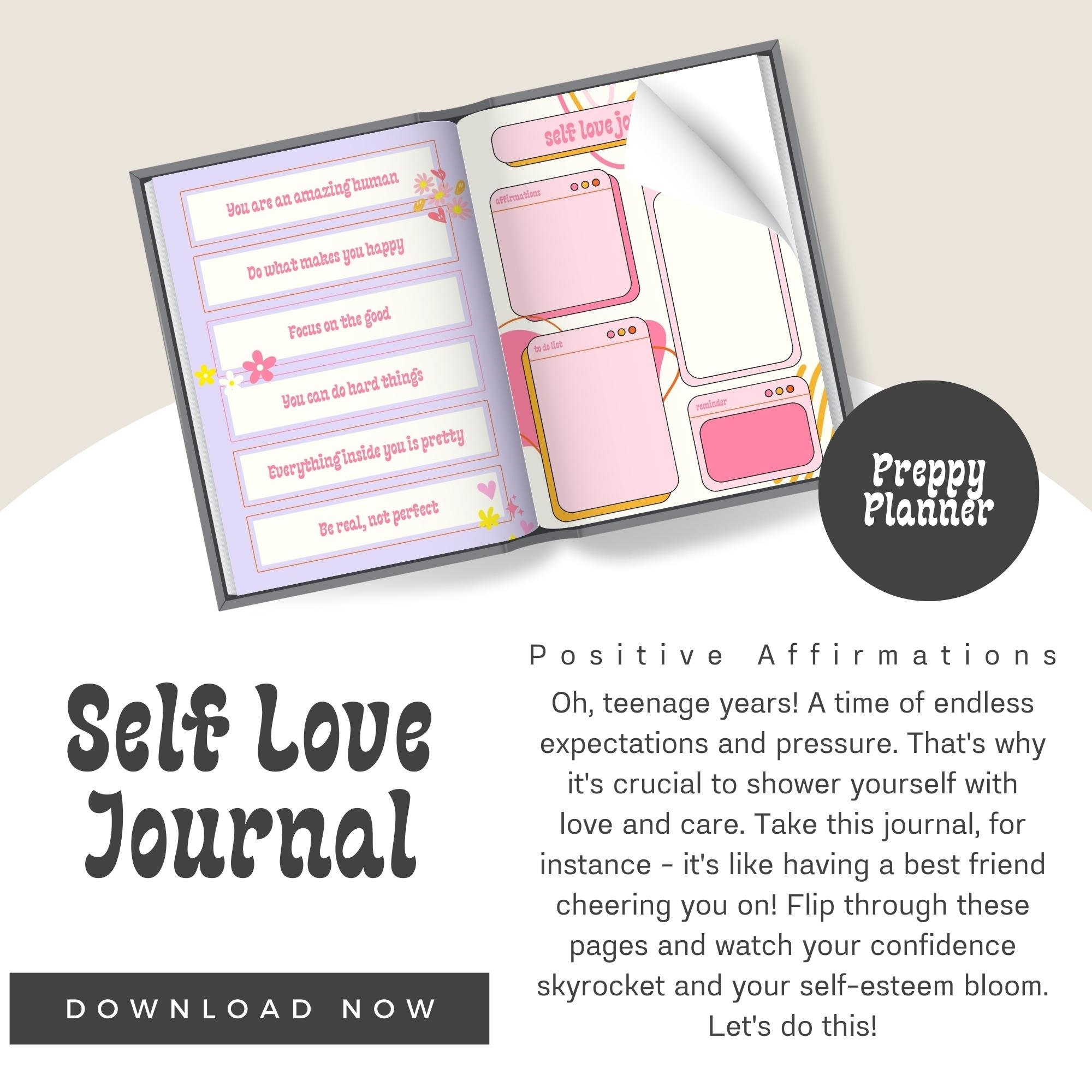 Preppy Planner | A Journal/planner for Teen Girls - Etsy