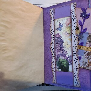 Purple Passion Journal [floral, Purple, Keepsake, Journal, Daily Diary ...