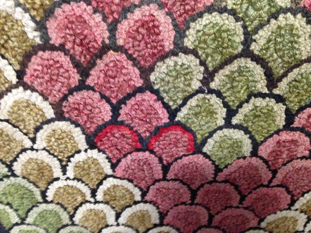 Vintage Rug on Frame - Unique - Etsy