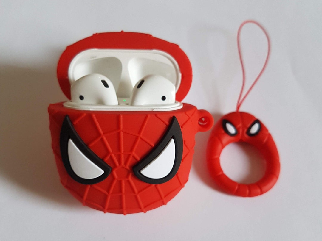 Spiderman Silicone AirPod Case Avengers Superhero Character Marvel ...