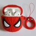 Spiderman Silicone AirPod Case Avengers Superhero Character Marvel ...