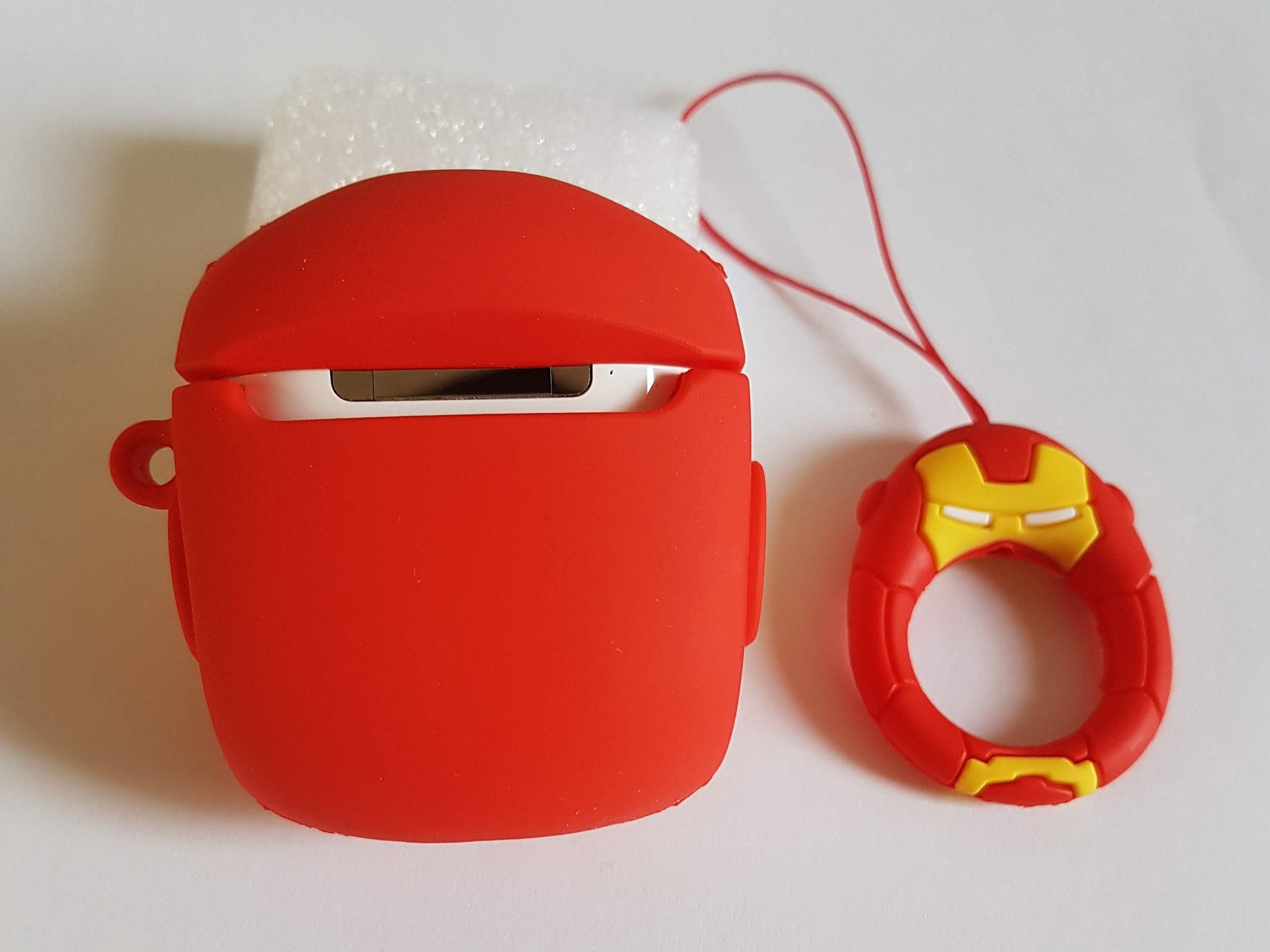 Ironman Silicone Airpod Case Tony Stark Avengers Superhero - Etsy