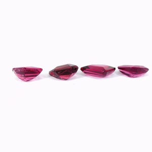 2.30cts - Natural Mogok Red Spinel-4x6x3 Mm - Fancy Cut-4pcs -red Color ...