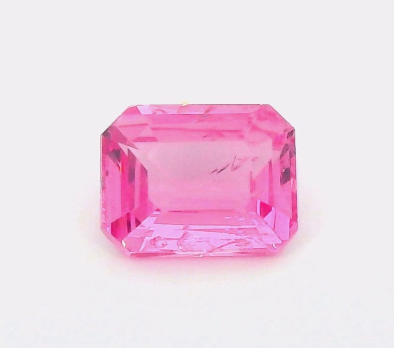 Natural Spinel | Pink | Tanzania | 1.08 Carats | 6.71X5.25 Mm | Octagon ...