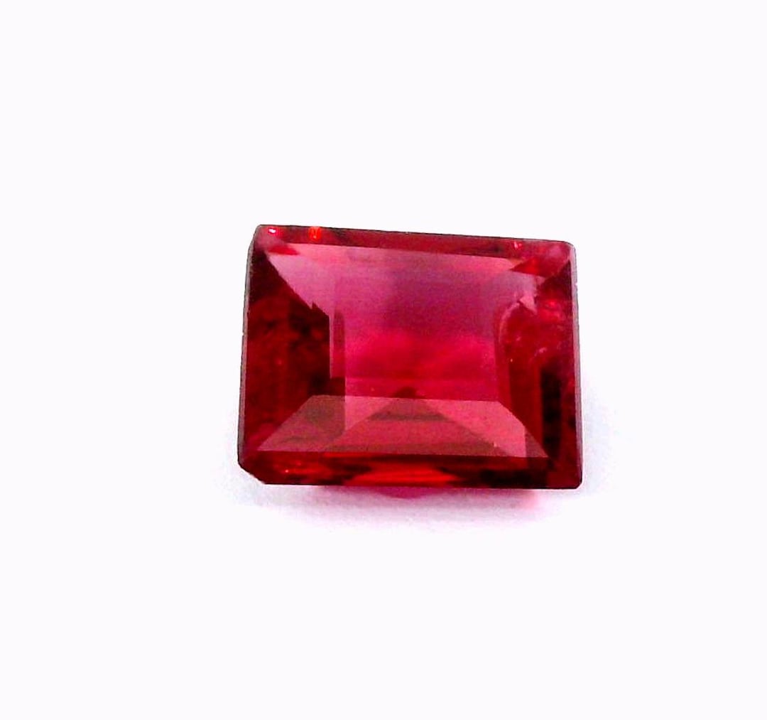 Natural Mogok Red Spinel 0.80 Carats 5.76x5.20mm - Square Cut -red ...