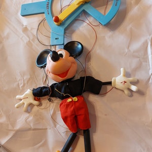 Vintage Mickey Mouse Marionette - Etsy