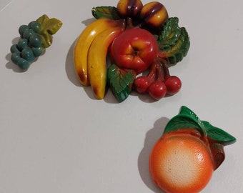 Chalkware Fruit - Etsy