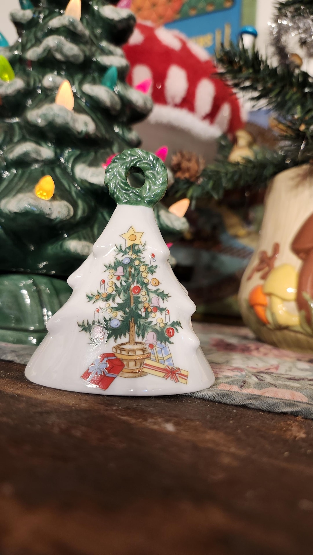 Lefton Christmas Bell - Etsy