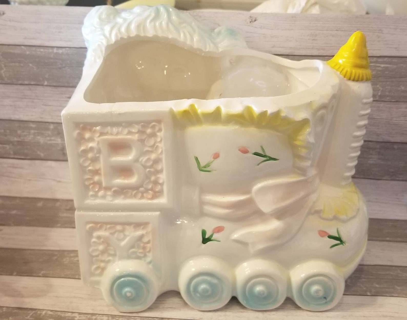 Vintage Musical Nursery Planter. Reubens. Offers Welcome - Etsy