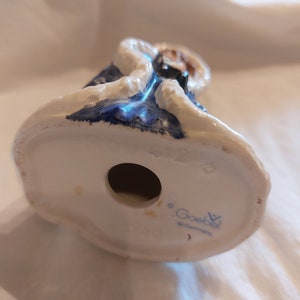 Goebel Germany Blue Lantern Angel Figurine - Etsy