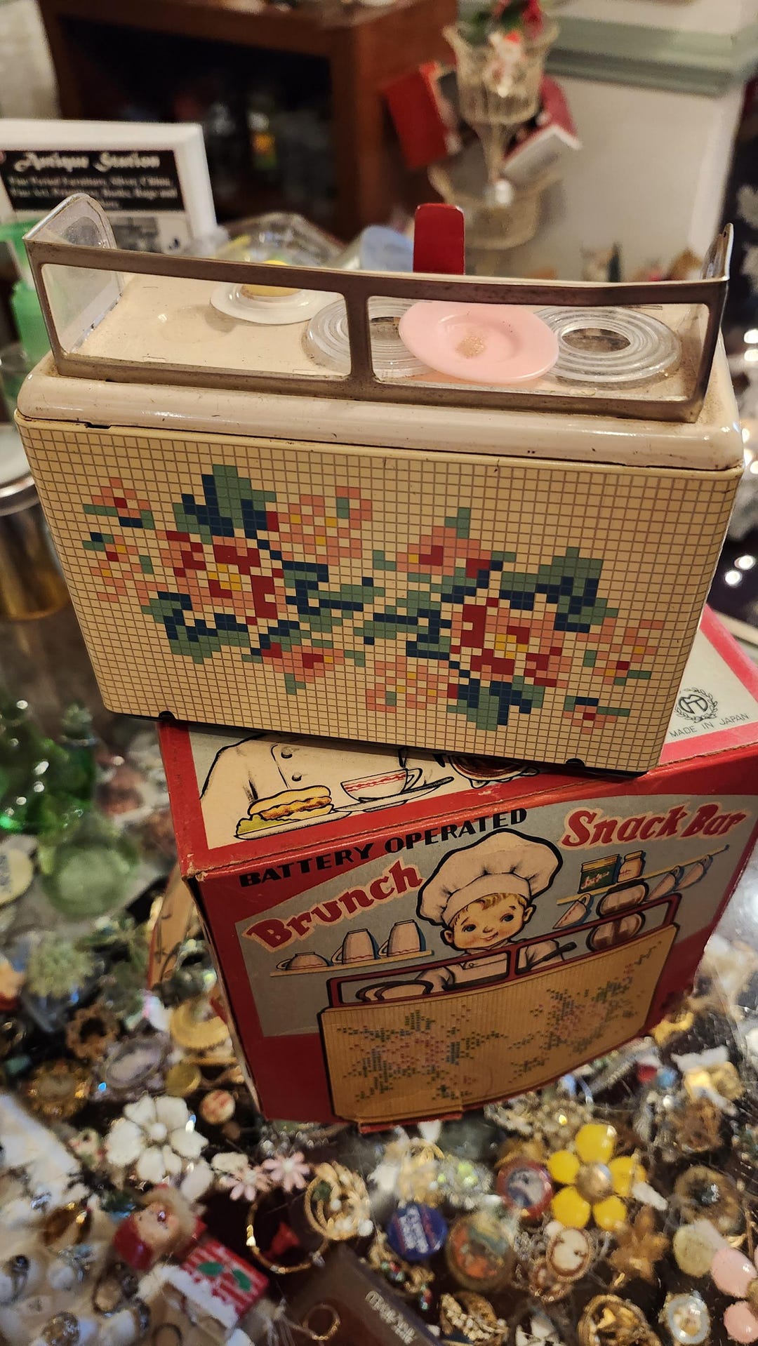 Brunch Snak Bar Tin Toy - Etsy