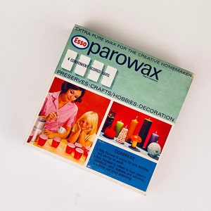 Vintage Esso Parowax Extra Pure Wax for the Creative Homemaker Made in ...