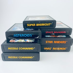 Vintage ATARI 2600 Video Game Cartridges - Sold Separately - Etsy
