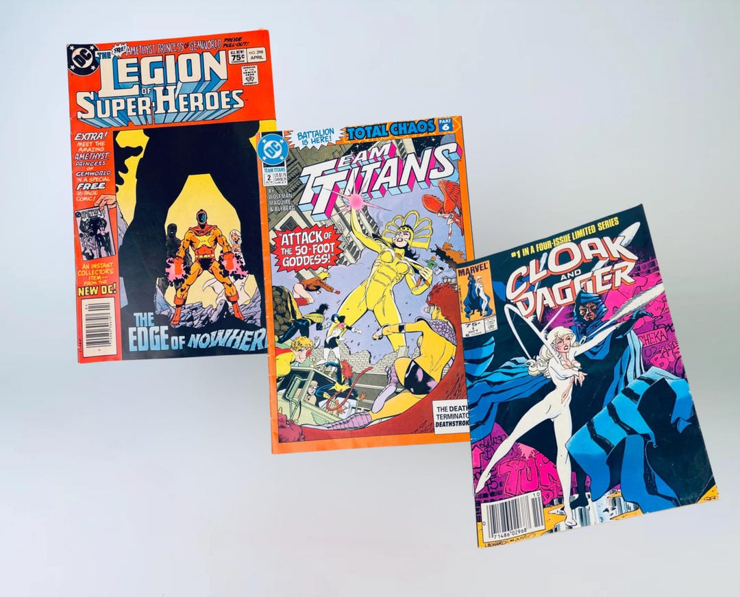 Vintage Superhero Graphic Novel Comic Books - Titles Sold Separately - Etsy