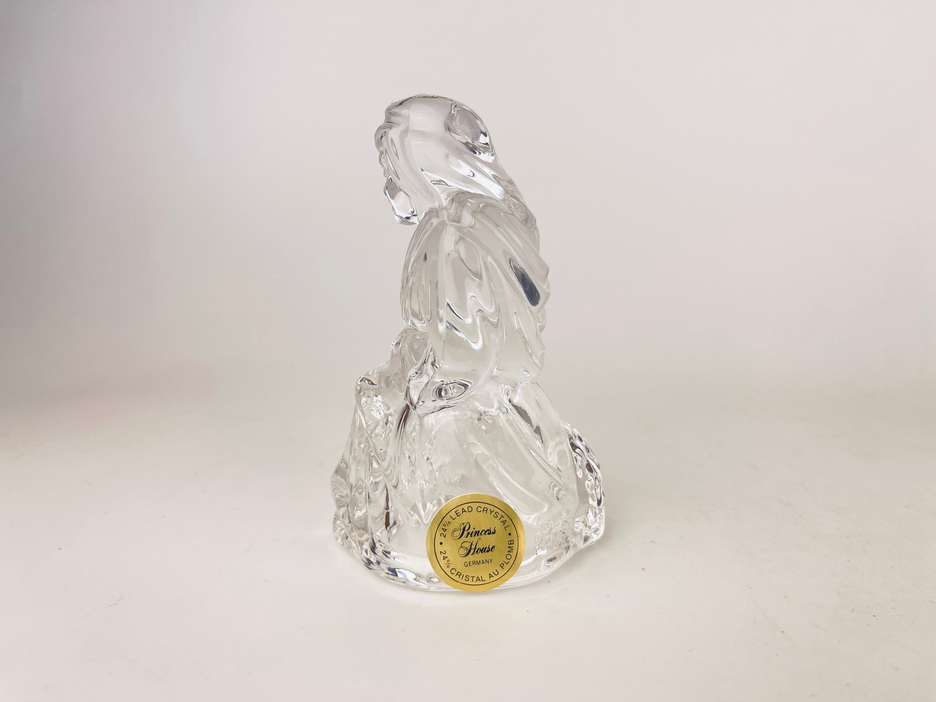 Vintage Princess House 24% Lead Crystal Glass Christmas Nativity ...
