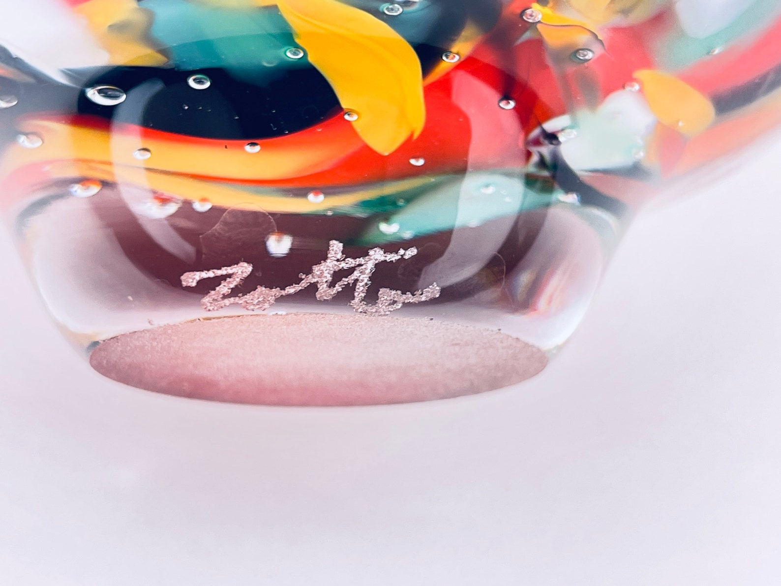 Vintage Zotto Studio Handblown Art Glass Vase Controlled | Etsy