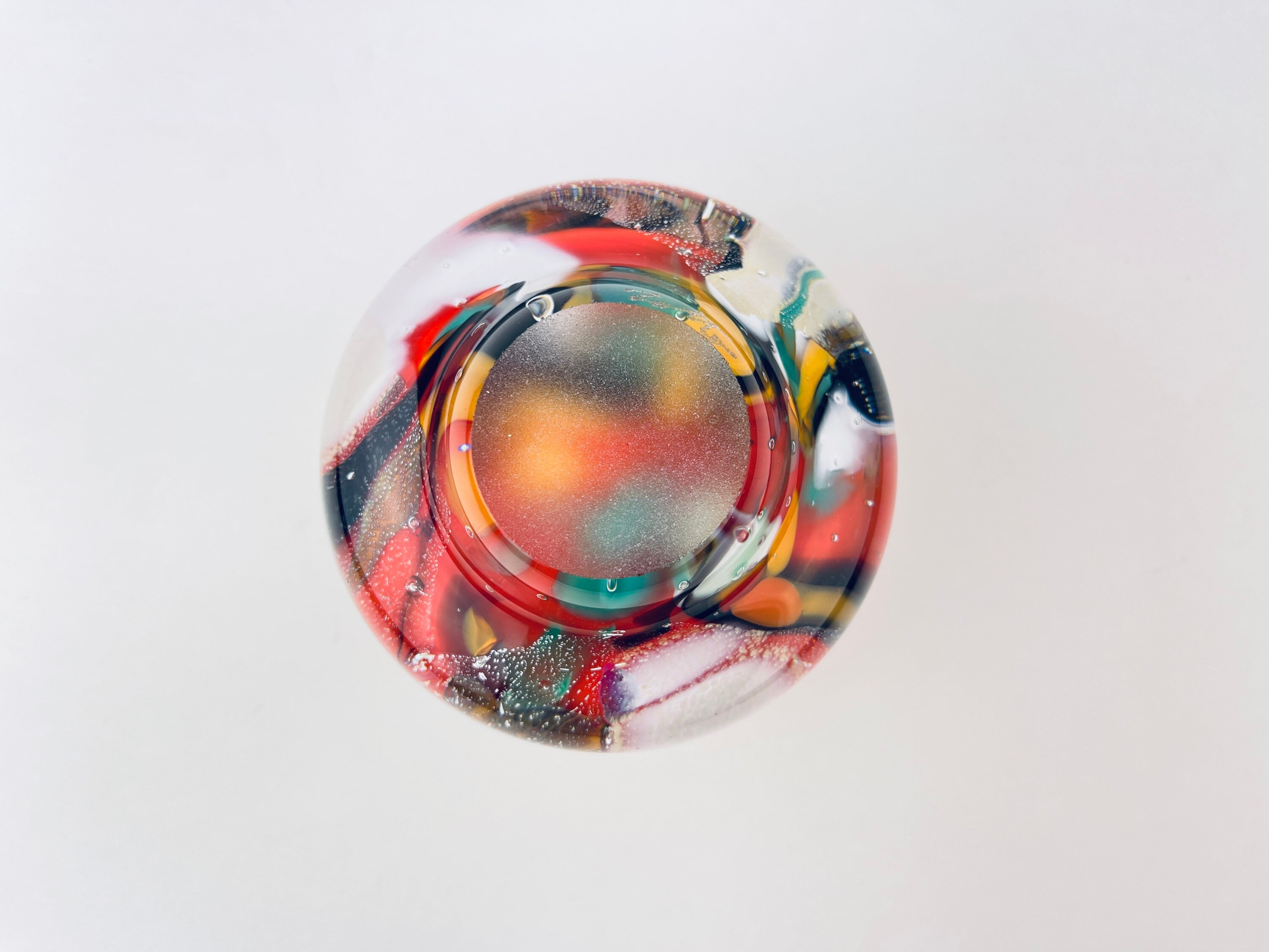 Vintage Zotto Studio Handblown Art Glass Vase Controlled | Etsy