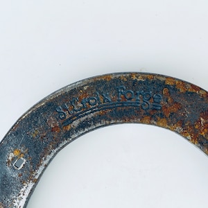 Vintage St. Croix Forge Cast Iron Horse Shoe - Etsy