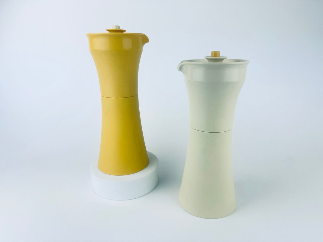 Vintage Plastic Tupperware Dressing Cruet - Set of Two (2) - Harvest ...