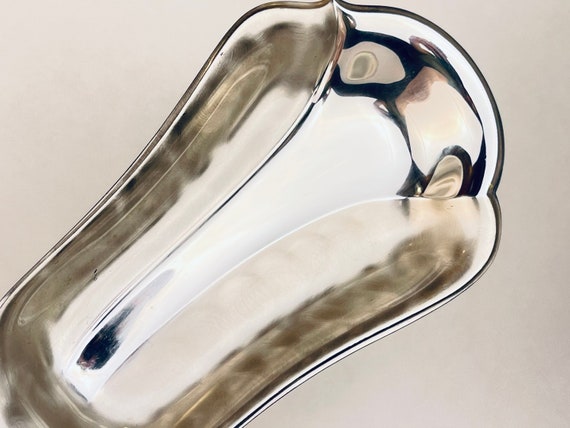 Home Décor Vintage Mid Century Modern Large Circular WMF IKORA EP Brass ...