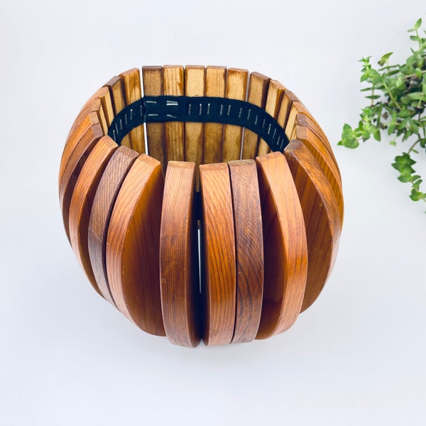 Wood Plant Pot - Etsy