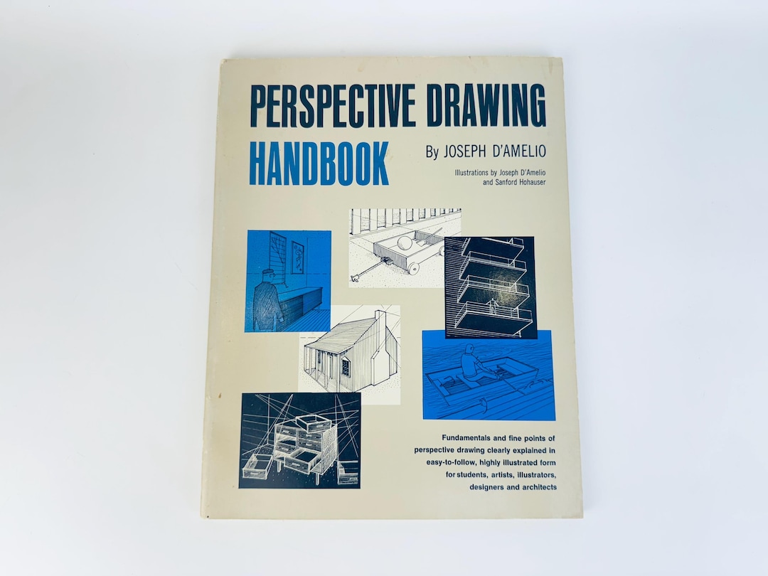 Vintage 1964 Art Instruction Book – Perspective Drawing Handbook by ...