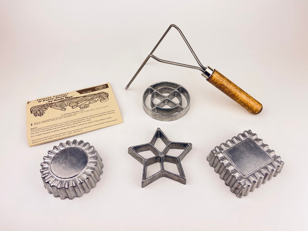Vintage Instant Cookies & Patty Shells by Nordic Ware Shortbread/sugar ...
