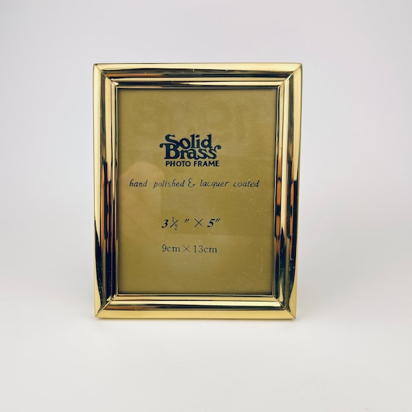 Brass Picture Frame - Etsy