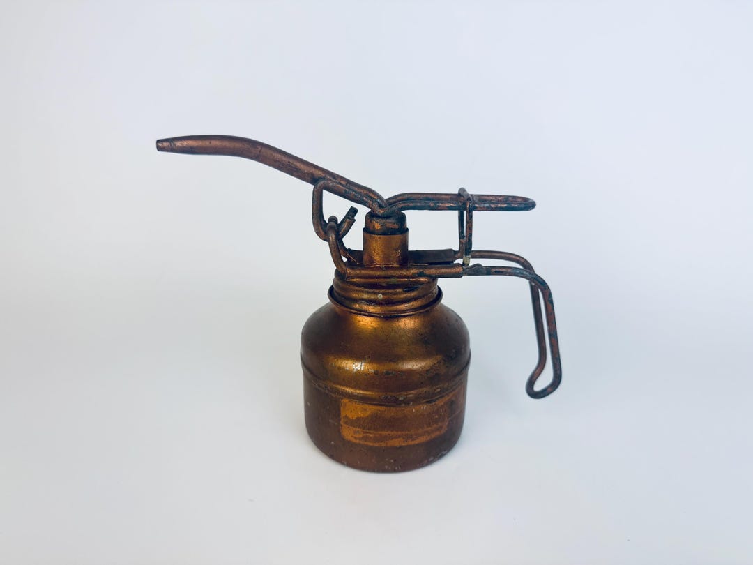 Antique 'symons' Copper Oil Can – Rocanville Saskatchewan Workshop ...