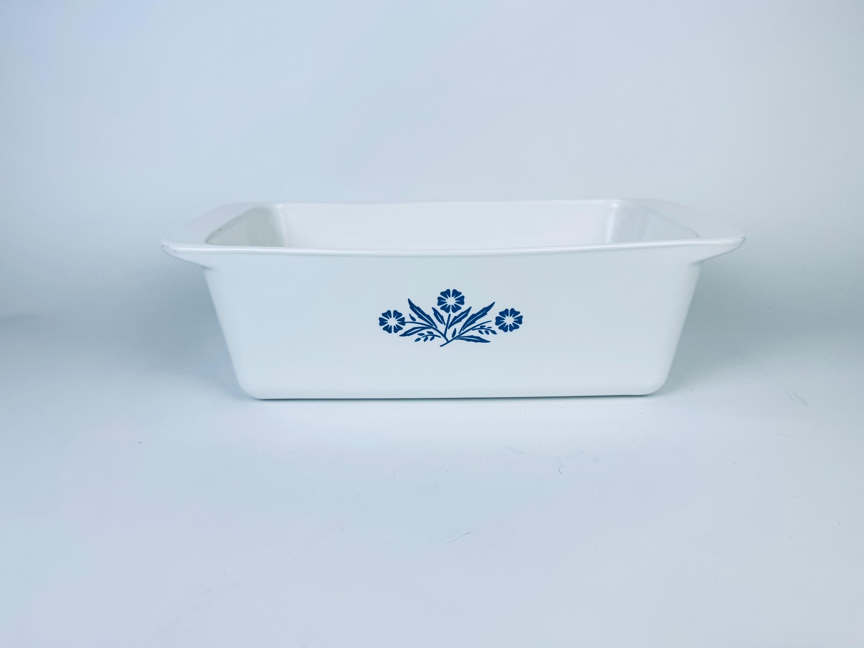 Vintage Blue Cornflower Corning Ware Loaf Pans - Made in Canada - Sold ...