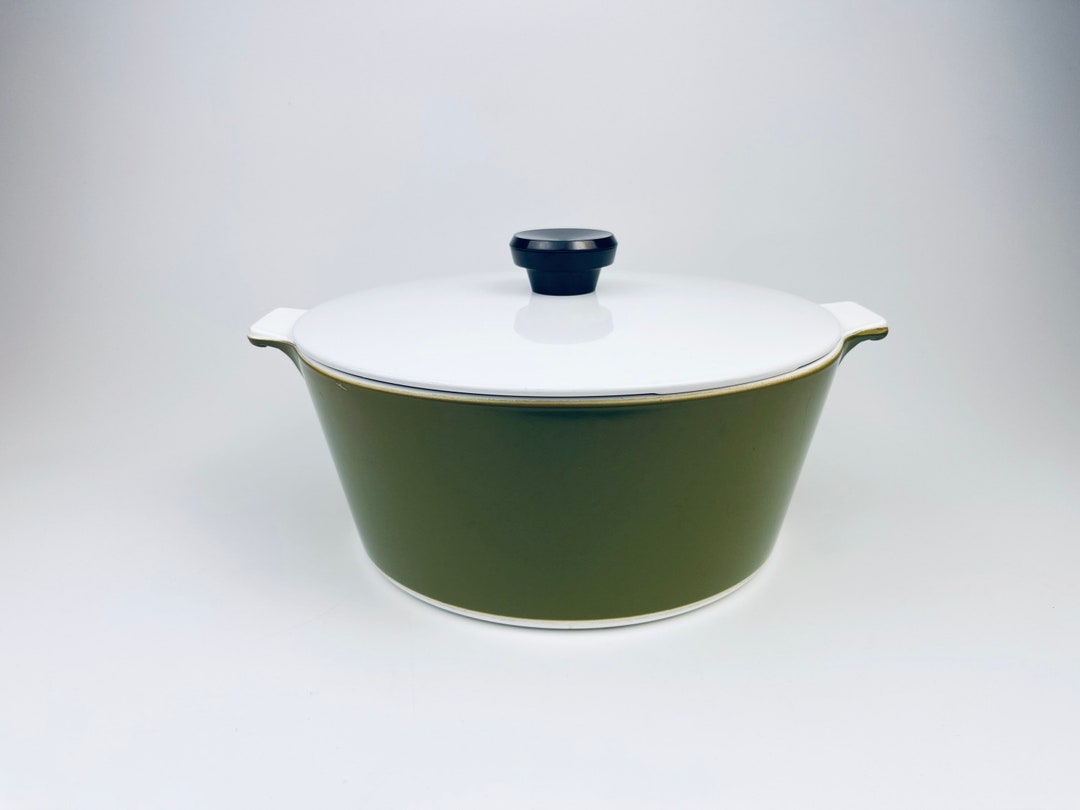 Vintage Corning Ware - Buffet Server Casserole Dish - Avocado Green ...