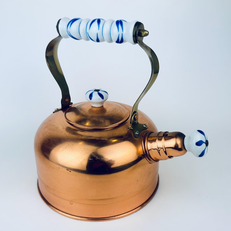 Old Country Blue Tea Pot - Etsy