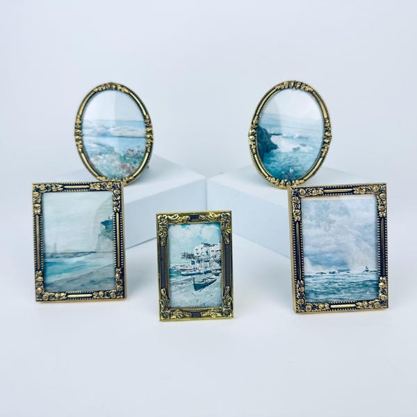 Mini Brass Frame - Etsy