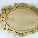 Vintage Hollywood Regency Gold Gilt Oval Wall Mirror - Made in Canada ...