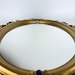 Vintage Hollywood Regency Gold Gilt Oval Wall Mirror - Made in Canada ...
