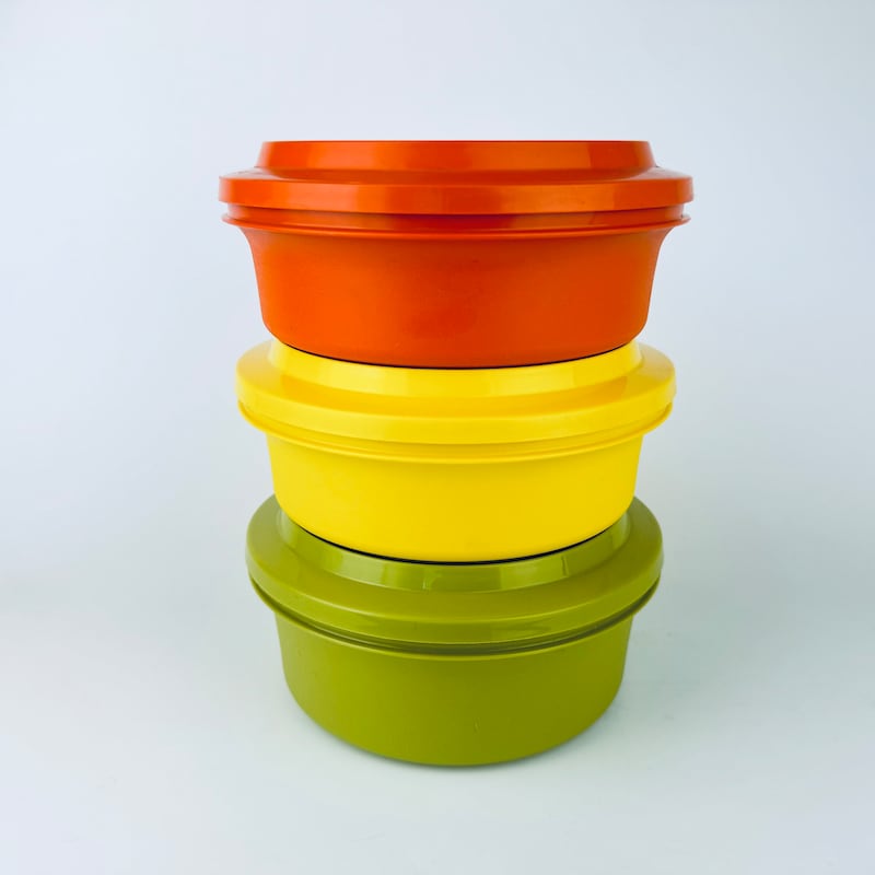 Yellow Tupperware - Etsy