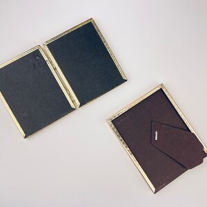 Vintage Gold Tabletop Picture Frame Book Single Set of Three 3 - Etsy