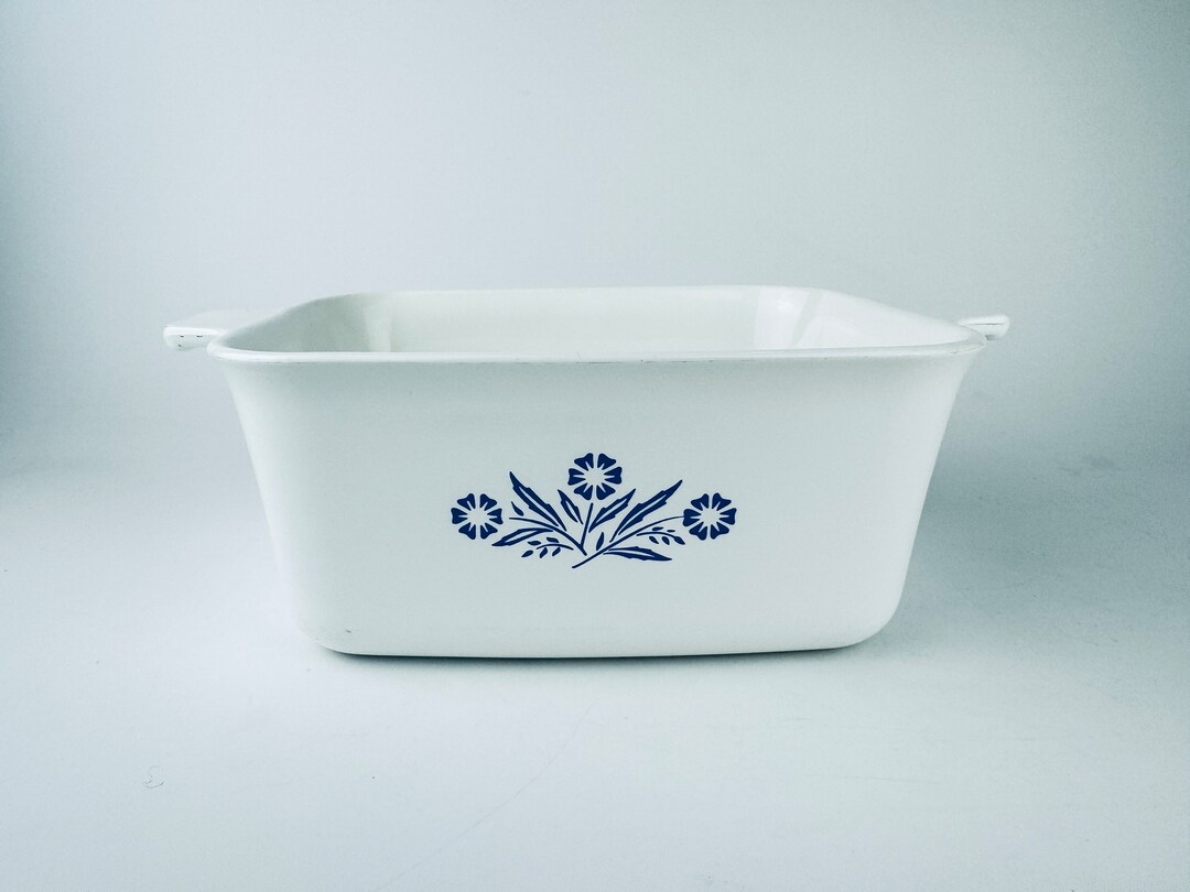 Vintage Blue Cornflower Corning Ware Loaf Pans Made in Canada Sold ...