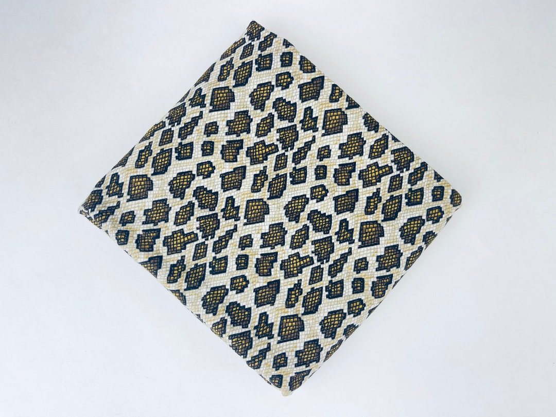 Vintage Faux Snake Pattern Fabric Material - 36" X 42" - 'second Skin ...