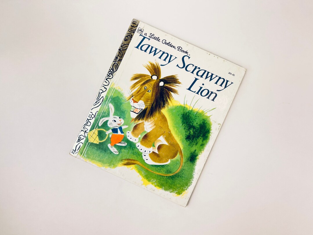 Vintage Tawny Scrawny Lion A Little Golden Book - Etsy