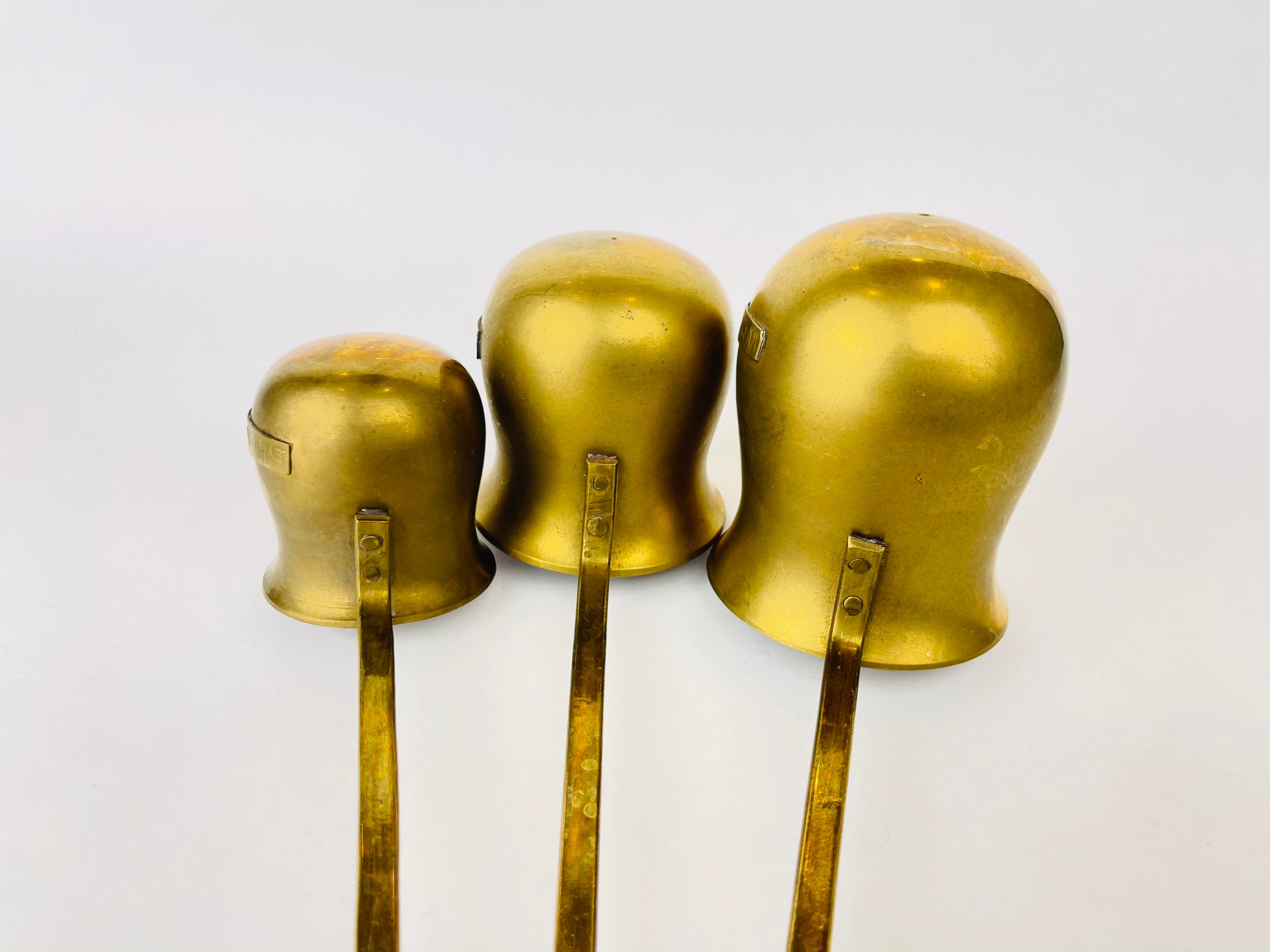 Vintage Brass Liquor Ladle/Measurer Set of Three | Etsy